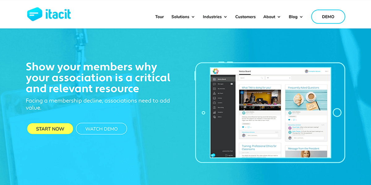 Member Engagement Platform | iTacit